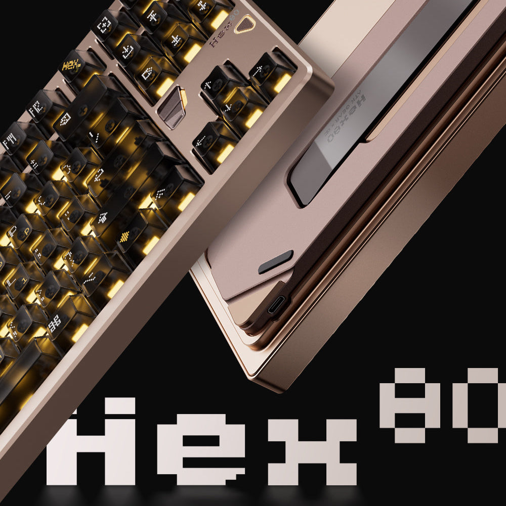 [Pre-order] QwertyKeys x ATK Hex80 TKL - HE Gaming Keyboard – Keebz N Cables