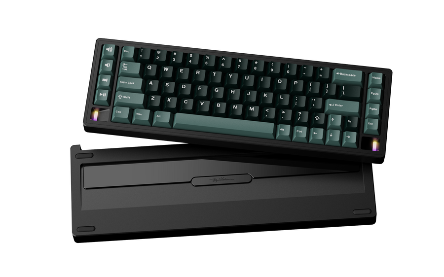 [Group-Buy] Equilibrium Custom Keyboard Kit - Spray-Coated Sunstone Ye ...
