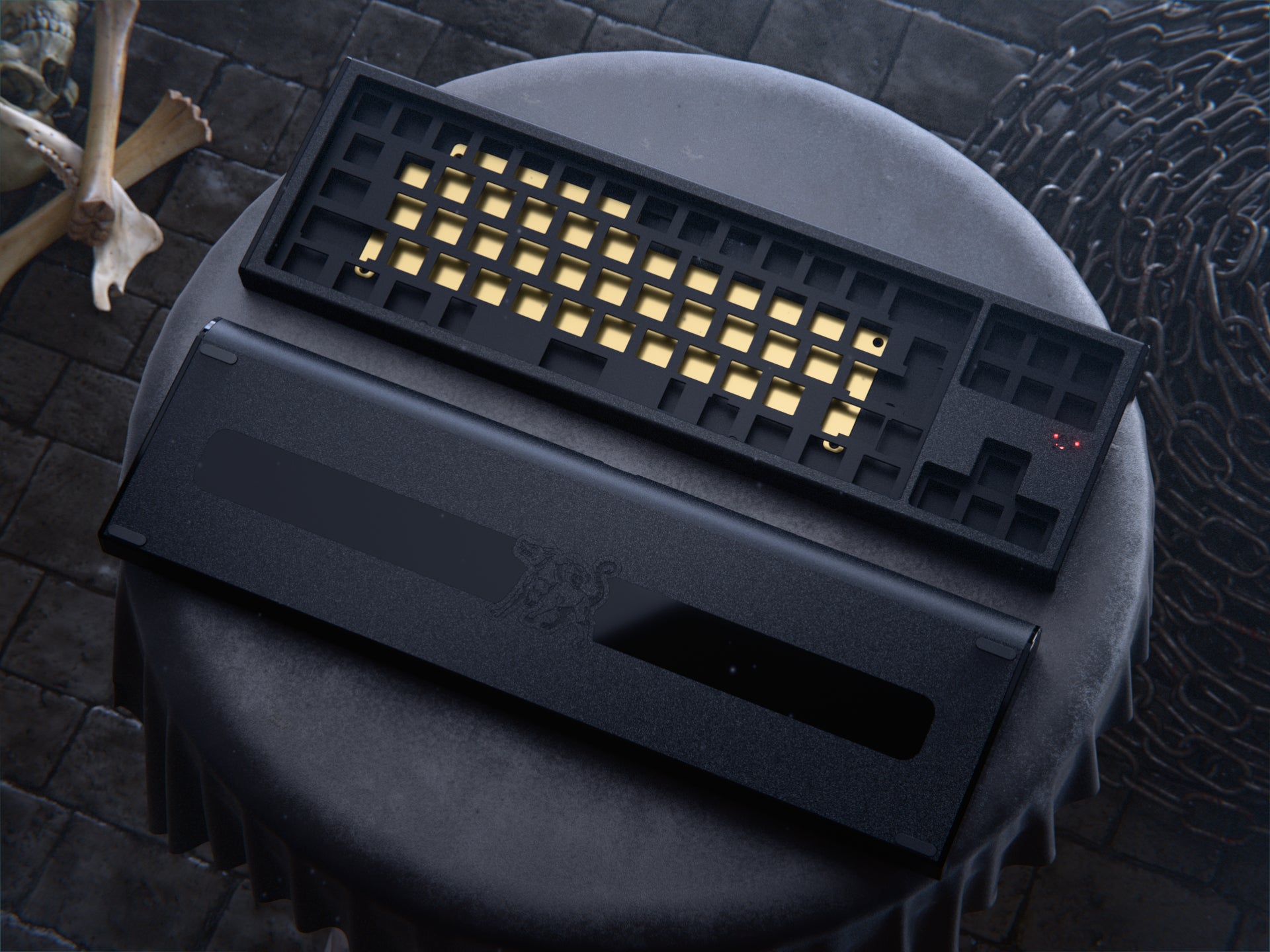 [Pre-order] Cerberus FRLTKL Custom Keyboard Kit | Keebz N Cables