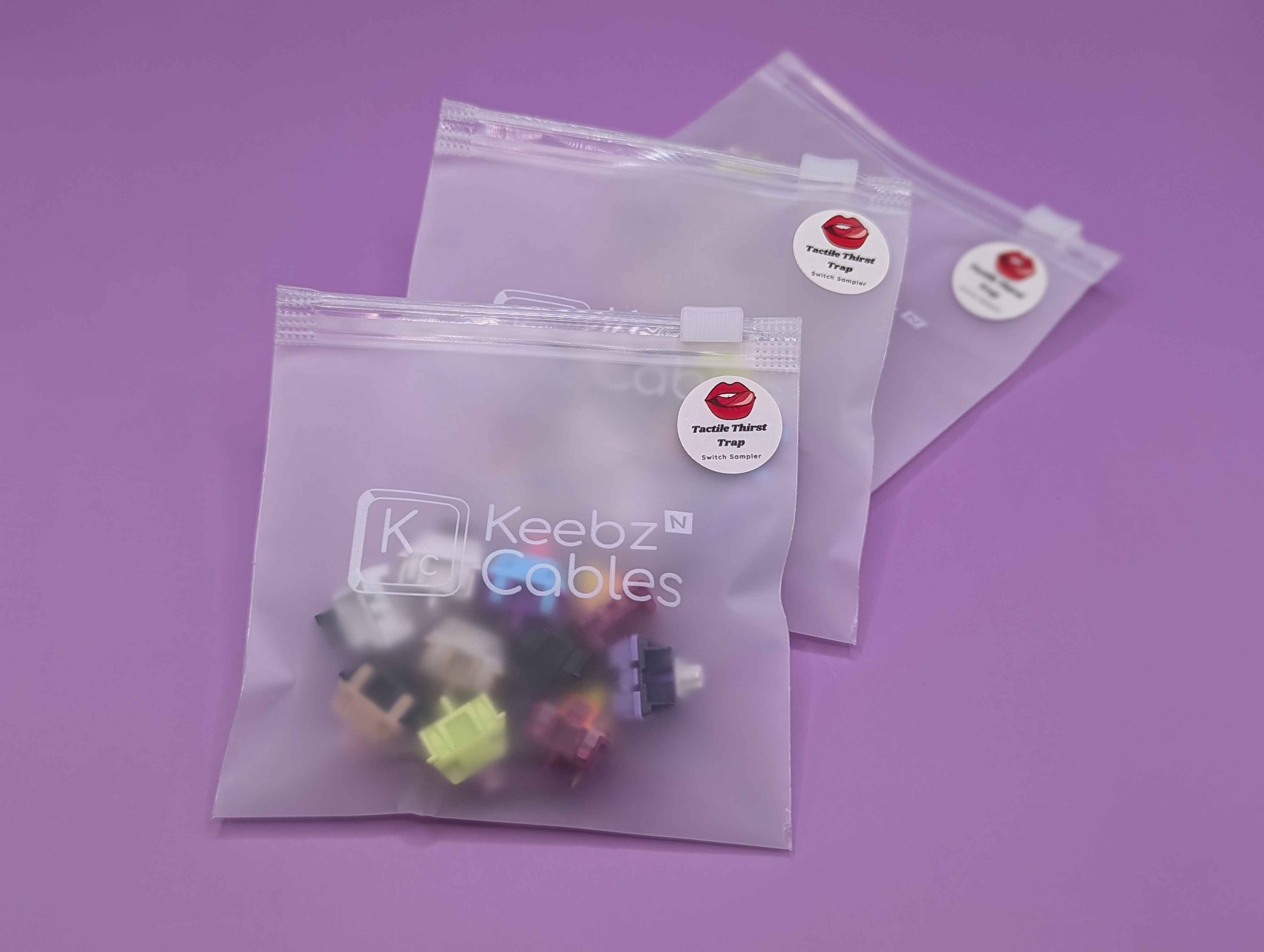 촉각 갈증 트랩 스위치 샘플러 - 5판 | Keebz N Cables