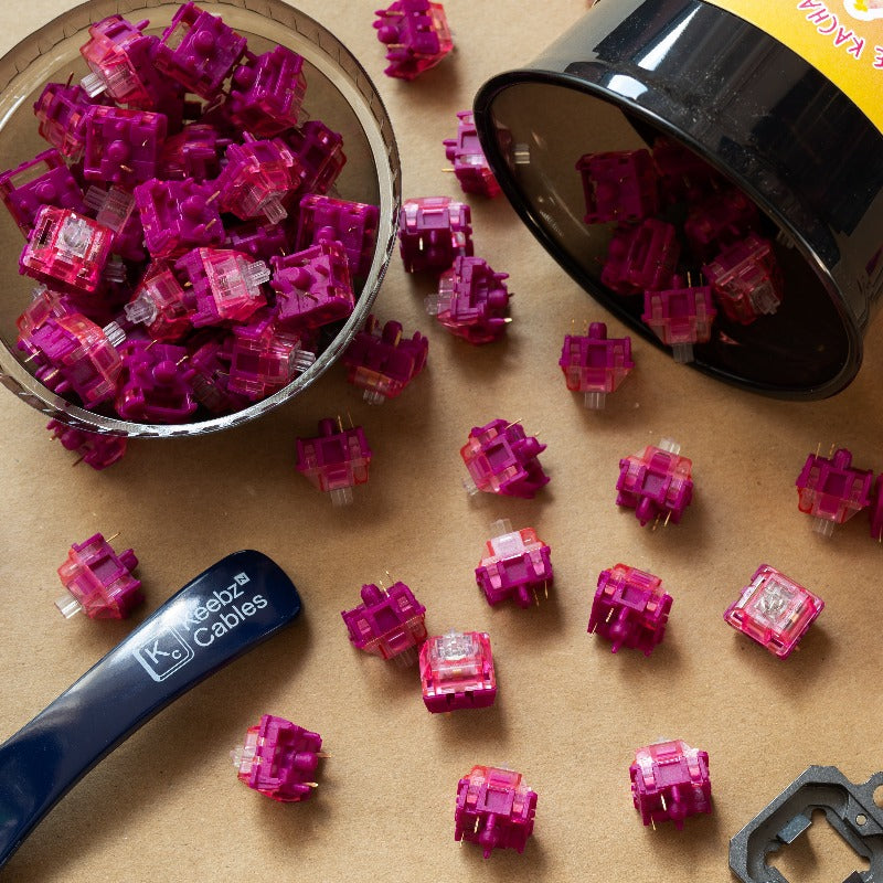 Ice Kachang Linear Switches (Hand Lubed or Unlubed) – Keebz N Cables